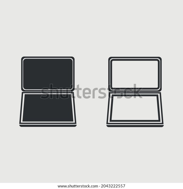 Open Briefcase Vector Icon Illustration Sign Stock Vector (Royalty Free ...
