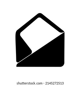 Open Envelope Check Mark Icon Email Stock Vector (Royalty Free ...