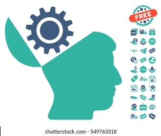 Open Head Gear Icon Free Bonus Stock Vector (Royalty Free) 549763318 ...