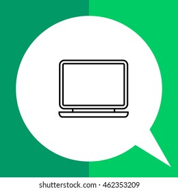 Open Laptop Icon Stock Vector (Royalty Free) 462353209 | Shutterstock