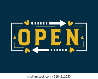 Open Lettering Colorful Vector Stock Vector (Royalty Free) 2184211033 ...