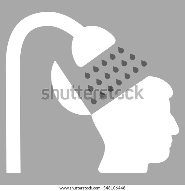 Open Mind Shower Vector Pictogram Style: vector de stock (libre de ...