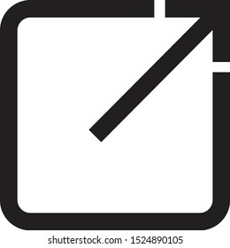Open in new window icon: 771 billeder, stock-fotos og -vektorer ...