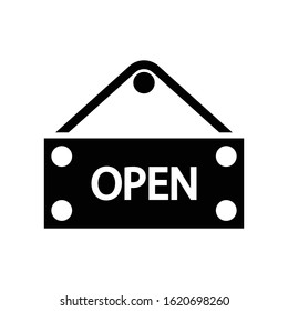 Open Shop Icon Vector Graphics Stock Vector (Royalty Free) 1620698260