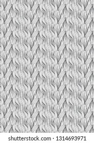 Openwork Nuance Contrast Grey Repeating Pattern Stock Vector (Royalty ...