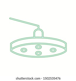Surgical Light Lamp Lineal Color Vector: เวกเตอร์สต็อก (ปลอดค่า ...