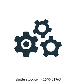 Operation Gears Icon Stock Vector (Royalty Free) 1140401963 | Shutterstock