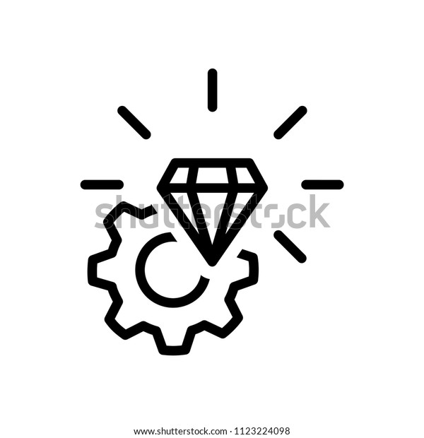 Operational Excellence Icon Stock Vector (Royalty Free) 1123224098 Operational Excellence Icon Stock Vector (Royalty Free) 1123224098