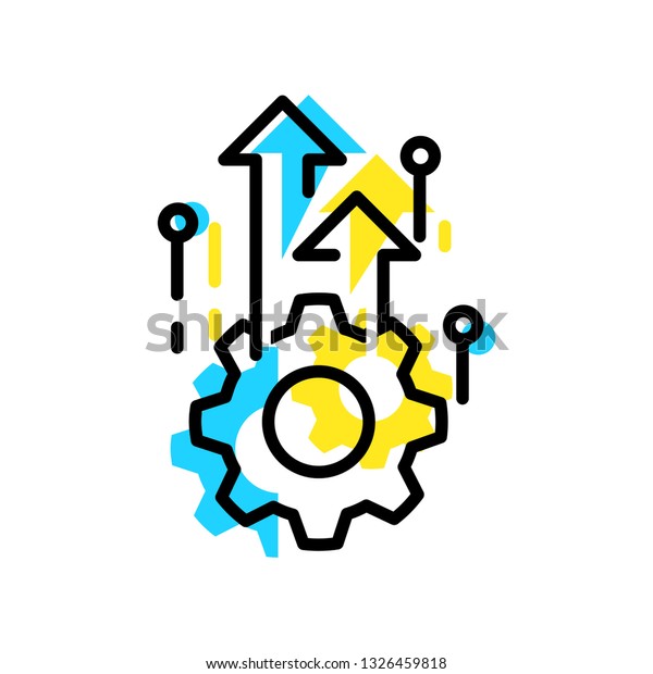 Operational Excellence Icon Stock Vector (Royalty Free) 1326459818 Operational Excellence Icon Stock Vector (Royalty Free) 1326459818