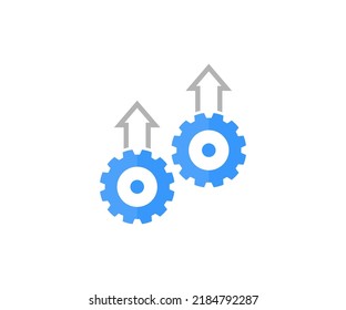 Operational Excellence Logo Design Efficiency Production Stock Vector ...