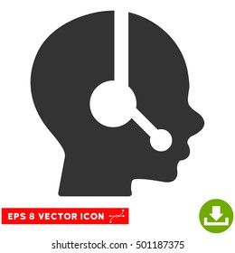 Operator Eps Vector Pictograph Illustration Style Stock Vector (Royalty ...