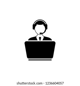 Operator Icon Icons Vector Eps10 Stock Vector (Royalty Free) 1236604057 ...
