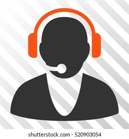 Operator Vector Pictogram Illustration Style Flat Stock Vector (Royalty ...