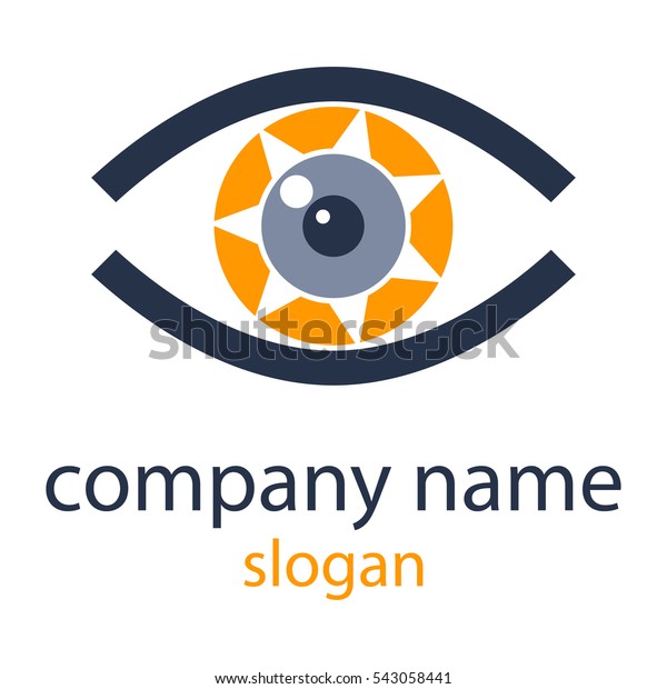 Ophthalmology Logo Concept Eye Sign On Stock Vector (Royalty Free ...