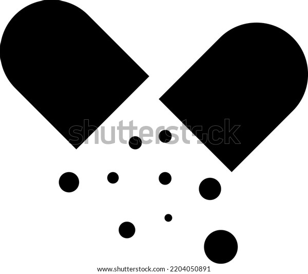 Opioid Icon Vector Opioid Symbol Linear Stock Vector (Royalty Free ...