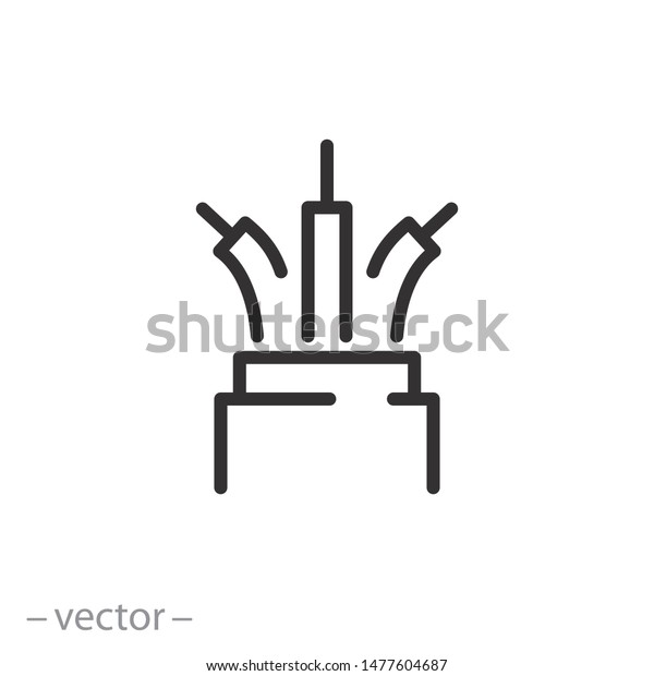 Optic Fiber Cable Icon Fibre Broadband Stock Vector (Royalty Free ...