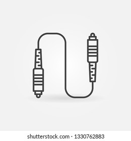Optical Fiber Connectors Vector Concept Icon Stock Vector (Royalty Free ...