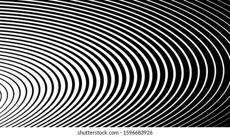 Optical Illusion Circle Art Abstract Vector Stock Vector (Royalty Free ...