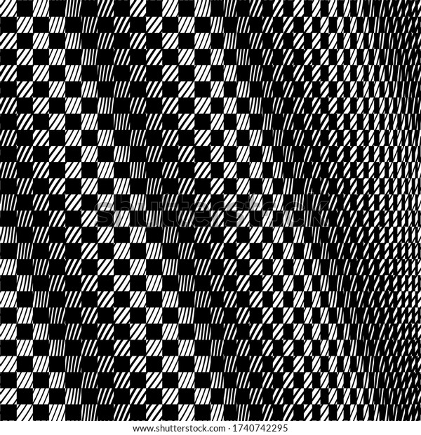 Optical Illusion Design Artwork Text Stock Vector (Royalty Free ...