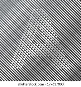 Optical Illusion Letter C: เวกเตอร์สต็อก (ปลอดค่าลิขสิทธิ์) 177617081 ...