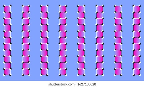 Optical Illusion When Moving Images Apparent Stock Vector (Royalty Free ...