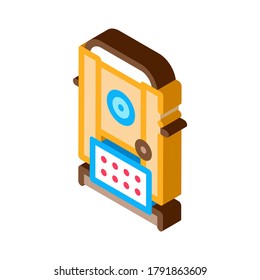 Optical Topography Equipment Icon Vector Isometric Stock Vector ...