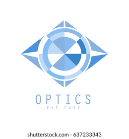 Optics Logo Symbol Vector Illustration Stock Vector (Royalty Free ...