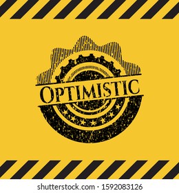 Bellows Black Grunge Emblem Inside Yellow Stock Vector (Royalty Free ...