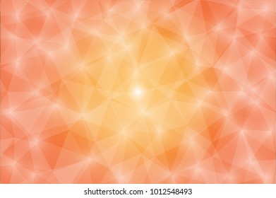 Orange Background Beautiful Dimensions Stock Vector (Royalty Free ...