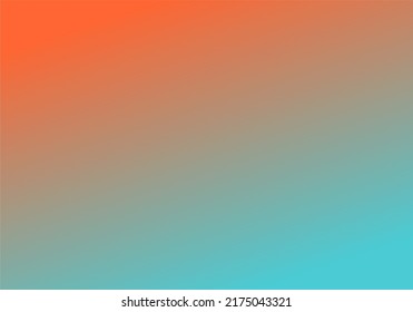 Orange Blue Sky Gradient Background Vector Stock Vector (Royalty Free ...
