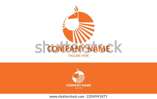 Orange Color Abstract Armadillo Circle Logo Stock Vector (Royalty Free ...
