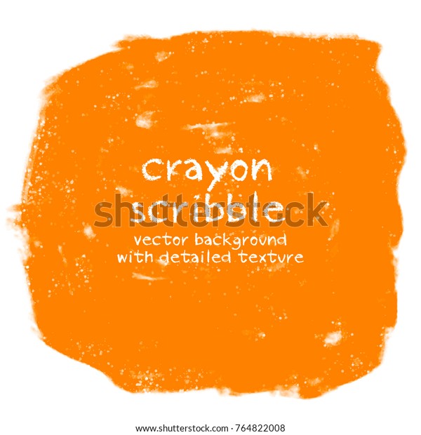 Orange Color Doodle Background Stock Vector (Royalty Free) 764822008
