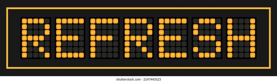 11,684 Led words Images, Stock Photos & Vectors | Shutterstock