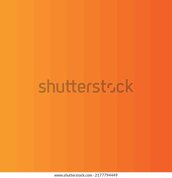 Orange Color Palette Vector Illustration Stock Vector (Royalty Free ...