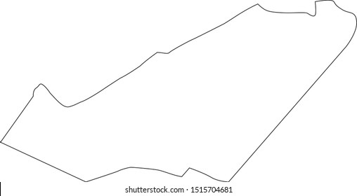 Orange County Map State Virginia Stock Vector (Royalty Free) 1515704681
