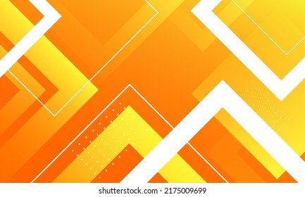 Orange Gradient Geometric Shapes Background Dynamic Stock Vector (Royalty Free) 2175009699 ...