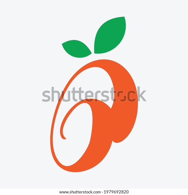 Orange Logo Design Template Icon Stock Vector (Royalty Free) 1979692820 ...