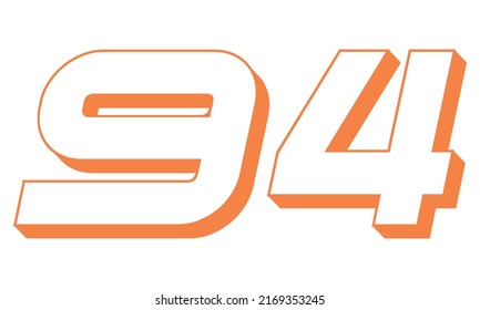 3,735 Number 94 Images, Stock Photos & Vectors | Shutterstock