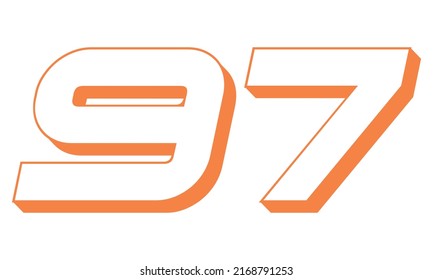 3,776 97 number Images, Stock Photos & Vectors | Shutterstock