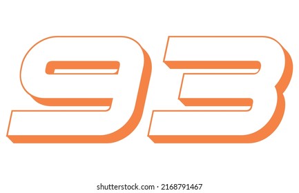 4,131 Number 93 Images, Stock Photos & Vectors | Shutterstock
