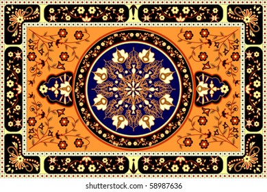 109,178 Carpet arabic design vector Images, Stock Photos & Vectors ...