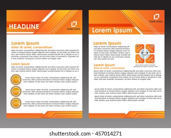 540,301 Layout Design Orange Images, Stock Photos & Vectors | Shutterstock