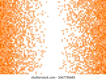 Orange Vector Pixel Background Stock Vector (Royalty Free) 1067730683 ...
