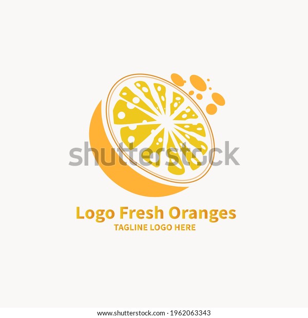 Oranges Logo Design Your Company Stock Vector (Royalty Free) 1962063343 ...
