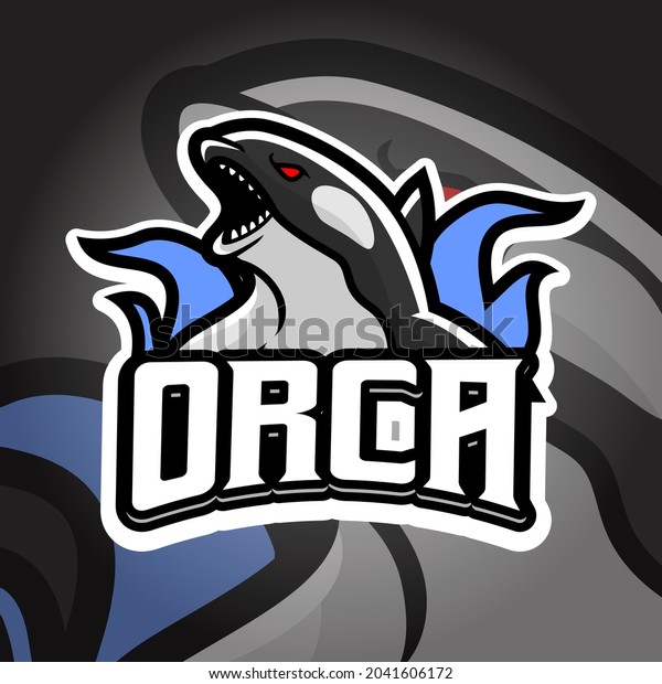 Orca Esport Logo Suitable Team Logo Stock Vector (Royalty Free ...