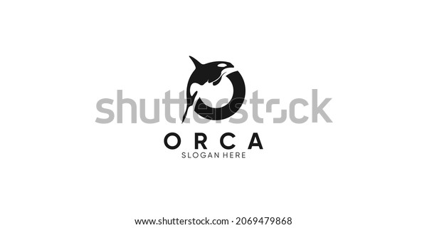 Orca Letter O Logo Design Template: เวกเตอร์สต็อก (ปลอดค่าลิขสิทธิ์ ...