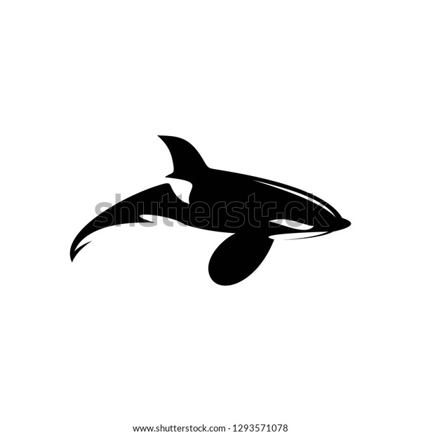 Orca Tribal Logo Stock Vector (Royalty Free) 1293571078 | Shutterstock