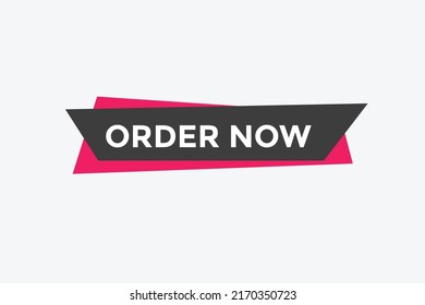 Order Now Button Order Now Text Stock Vector (Royalty Free) 2170350723 ...