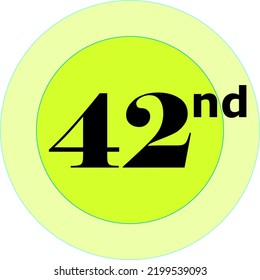 Ordinal Numbers Counting Vector Art Illustration Stock Vector (Royalty ...