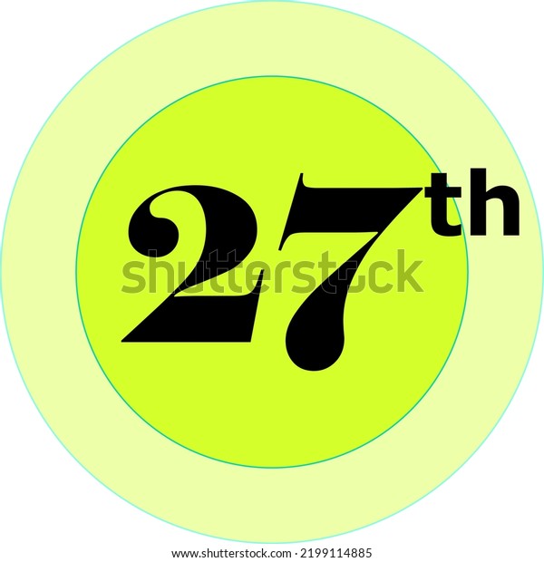 Ordinal Numbers Counting Vector Art Illustration Stock Vector (Royalty ...